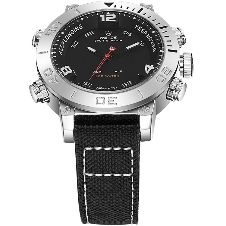 Buy Weide Watch Nylon Strap Original Japan Movement Quartz Watch 3atm ...