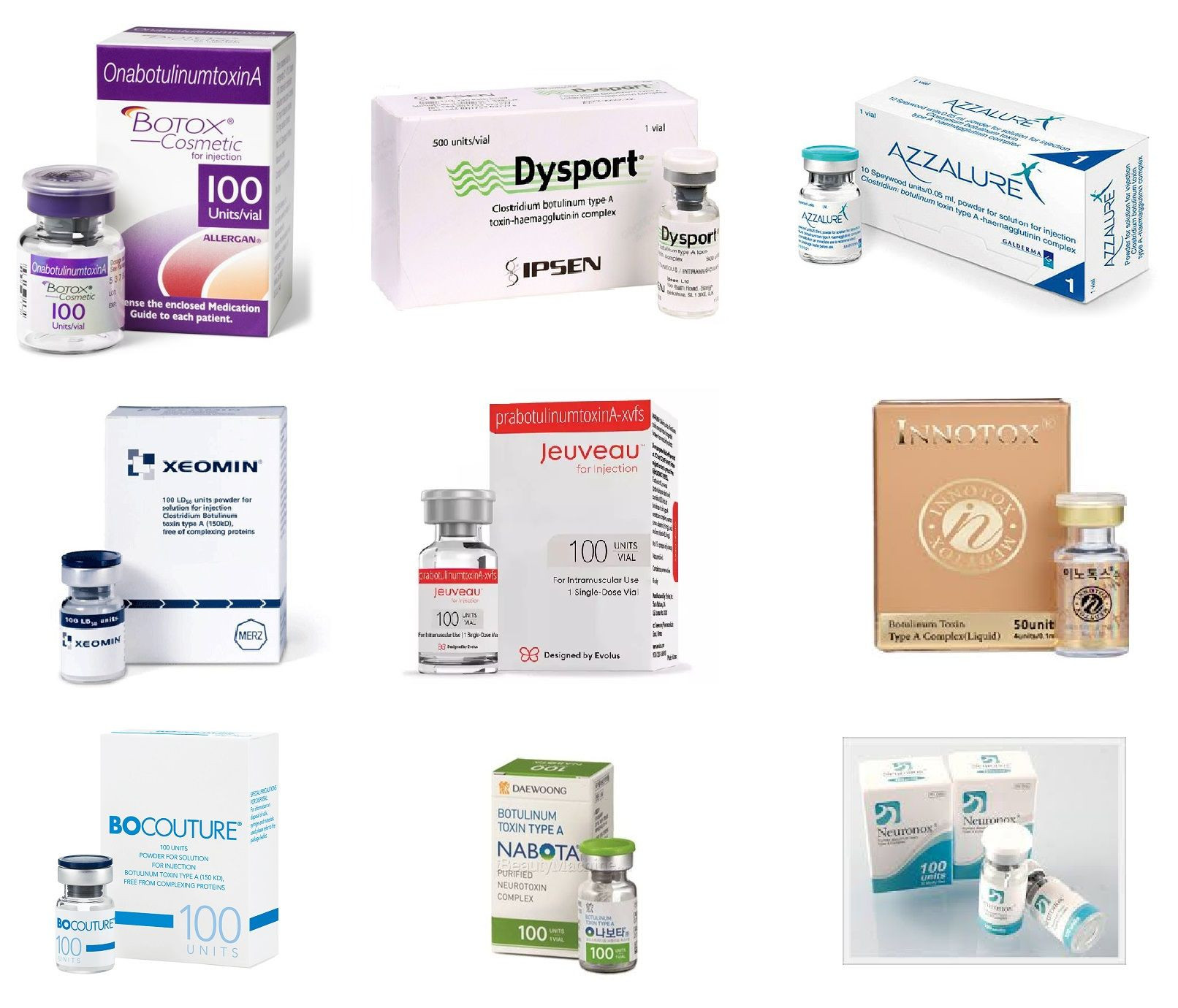 Buy Best Botox Brand For Face Wrinkles Removal Injection from ...