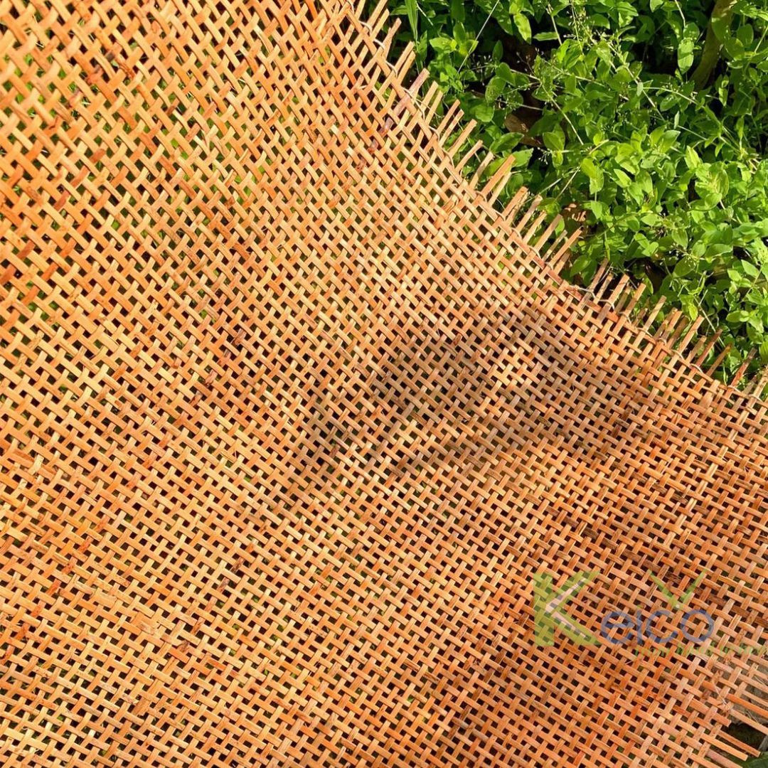 Buy Rattan Webbing With A Brown Checkered Weave With High Quality And ...