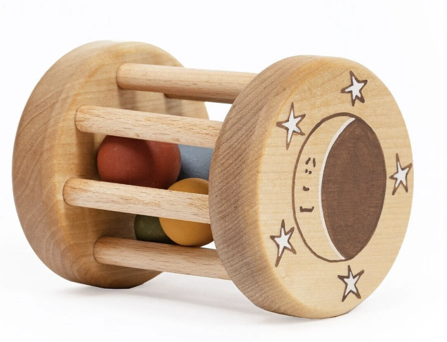 Buy Wooden Drum Rattle from The Kiddo Plus, India | Tradewheel.com