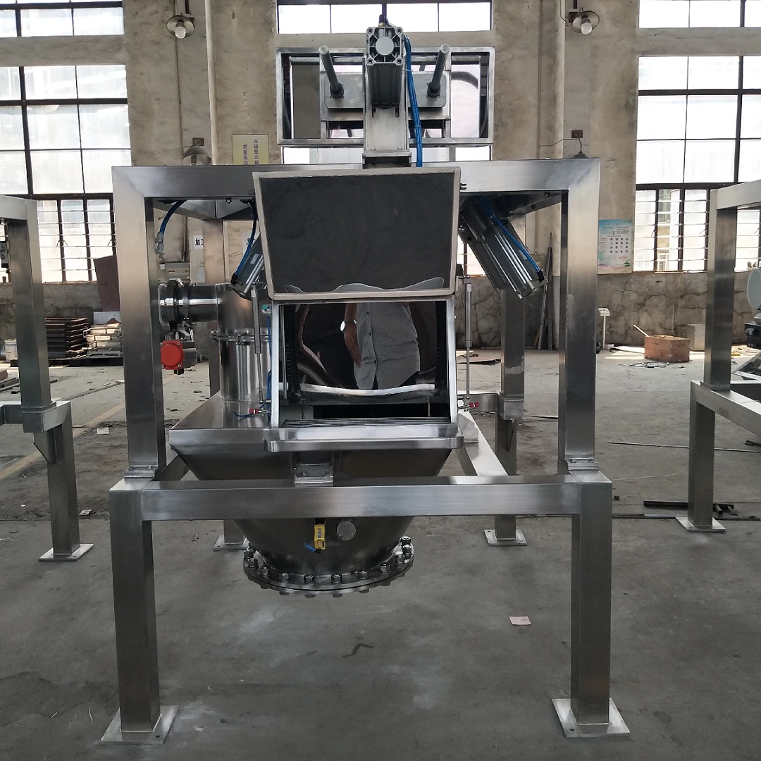 Buy Automatic Powder Bag Unpacking Machine Powder Bag Splitter from ...