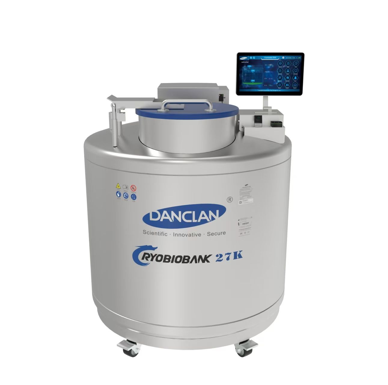 Buy 350 Liters 1880 Liters Gas Phase Liquid Nitrogen Dewar Tank For ...