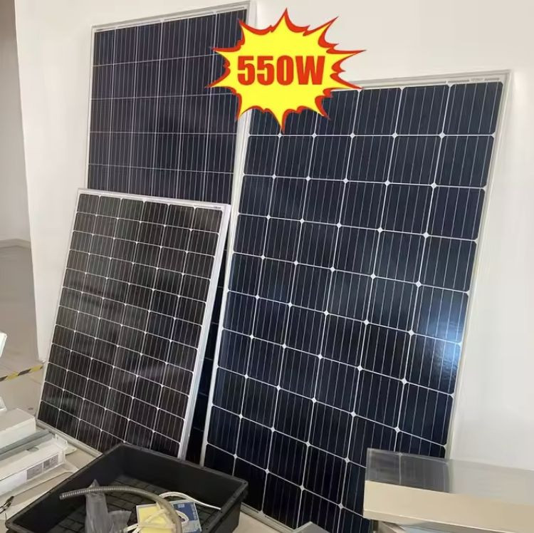 Buy My Solar 550 Watt Monocrystalline 550 Bifacial Solar Panel 550 Watt ...