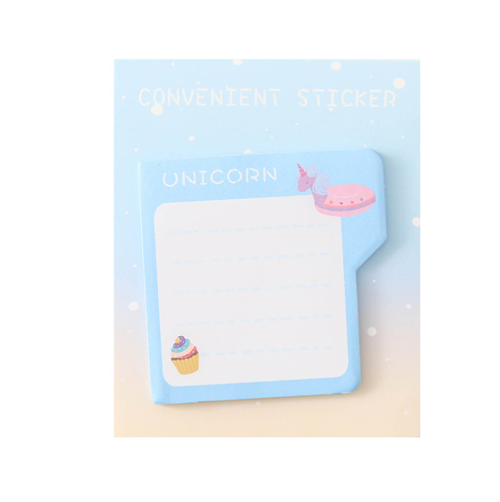 Buy Custom Die Cut Sticky Notes Pad High Quality Funny Panda Unicorn ...