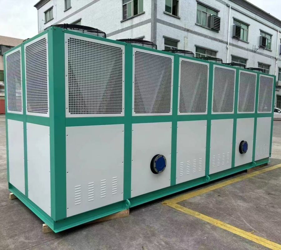Buy Wide Application Screw Compressor Air Cooled Chiller For Blow ...