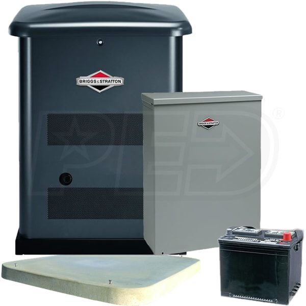 Buy Briggs & Stratton 12kw Standby Generator System (steel) (100a ...