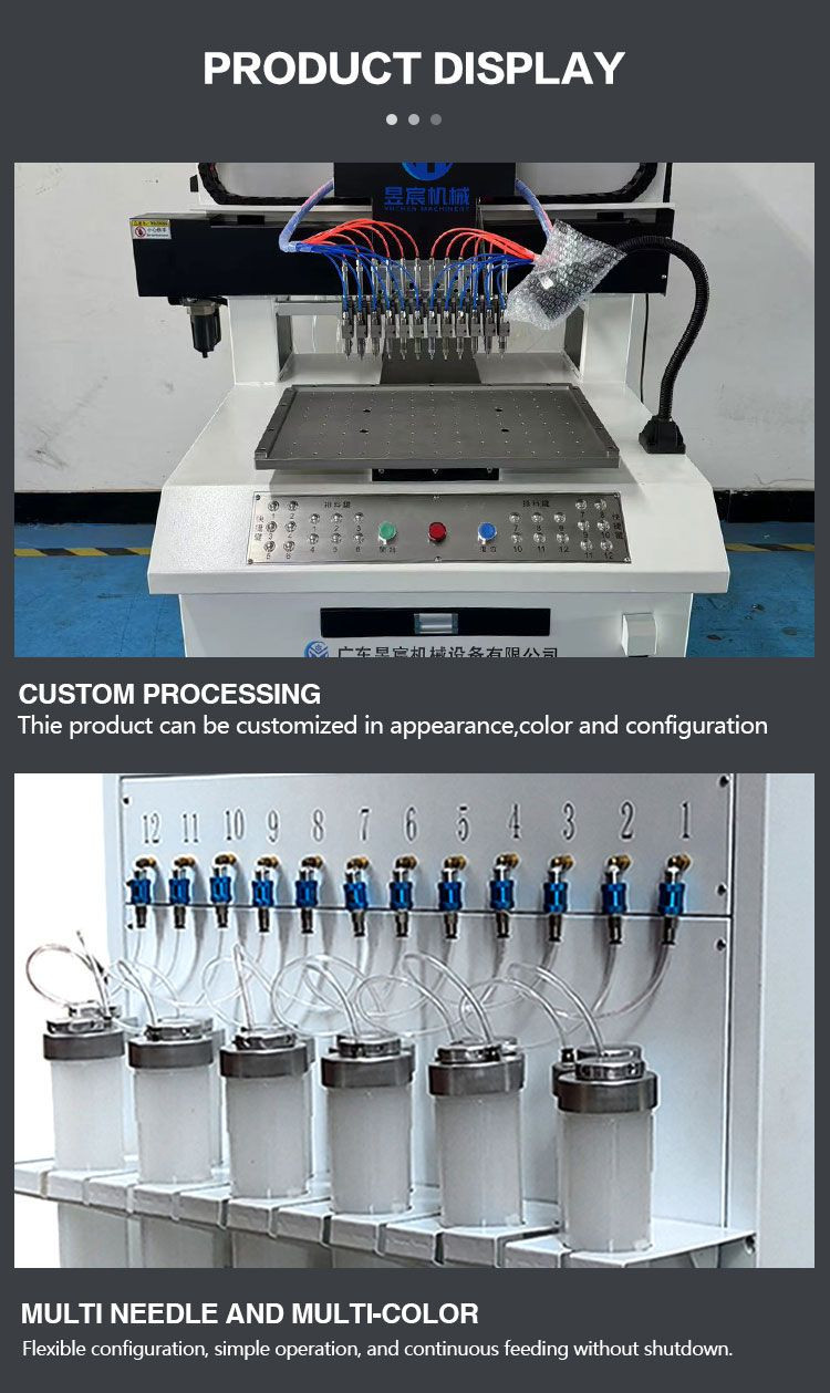 Buy Polychromatic Silicon Pvc Dispensing Machine Drip Molding Machine ...