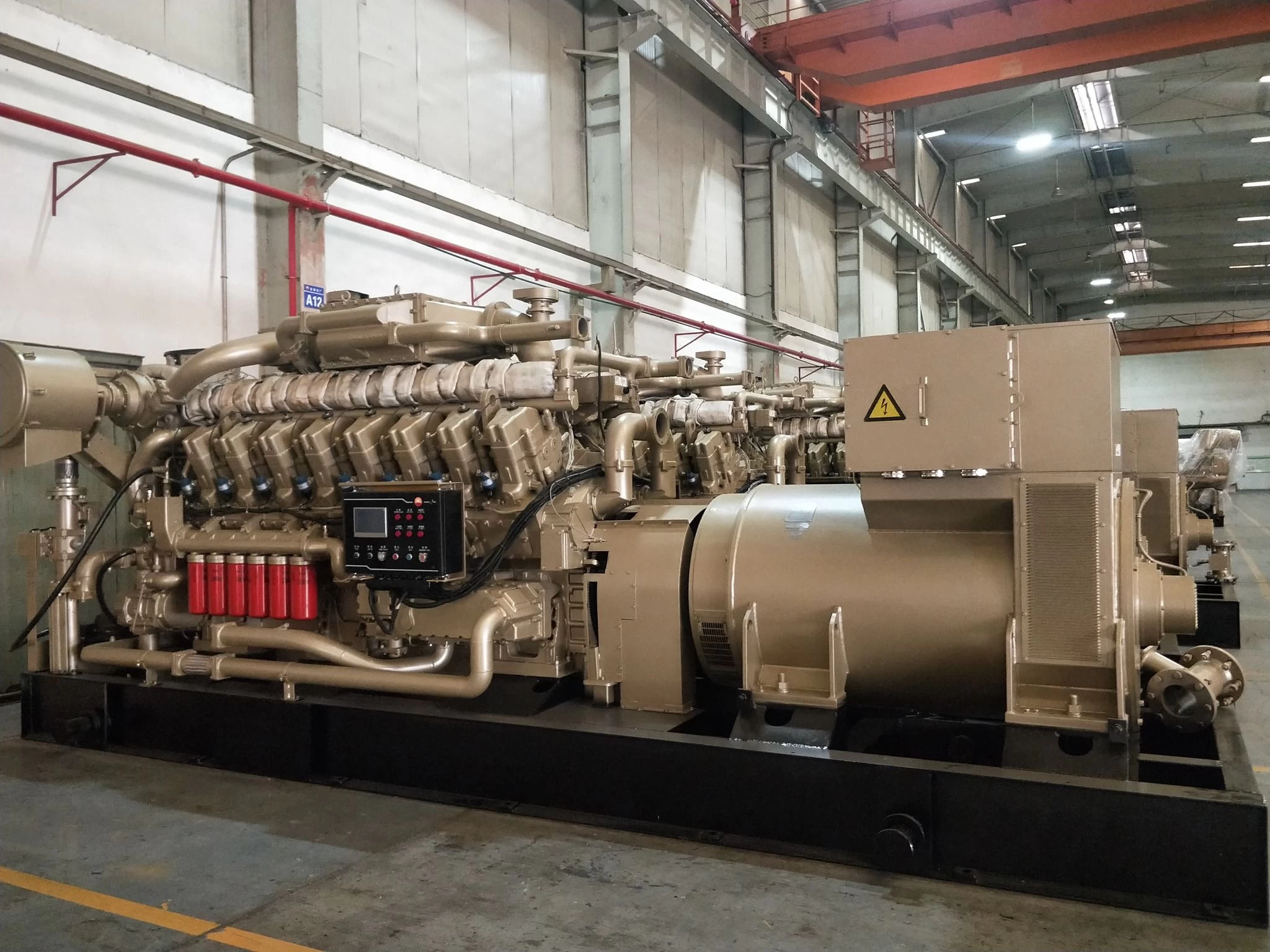 Buy 1000kw Natural Gas Generator H16v190zldt-2 Jichai Brand from ...