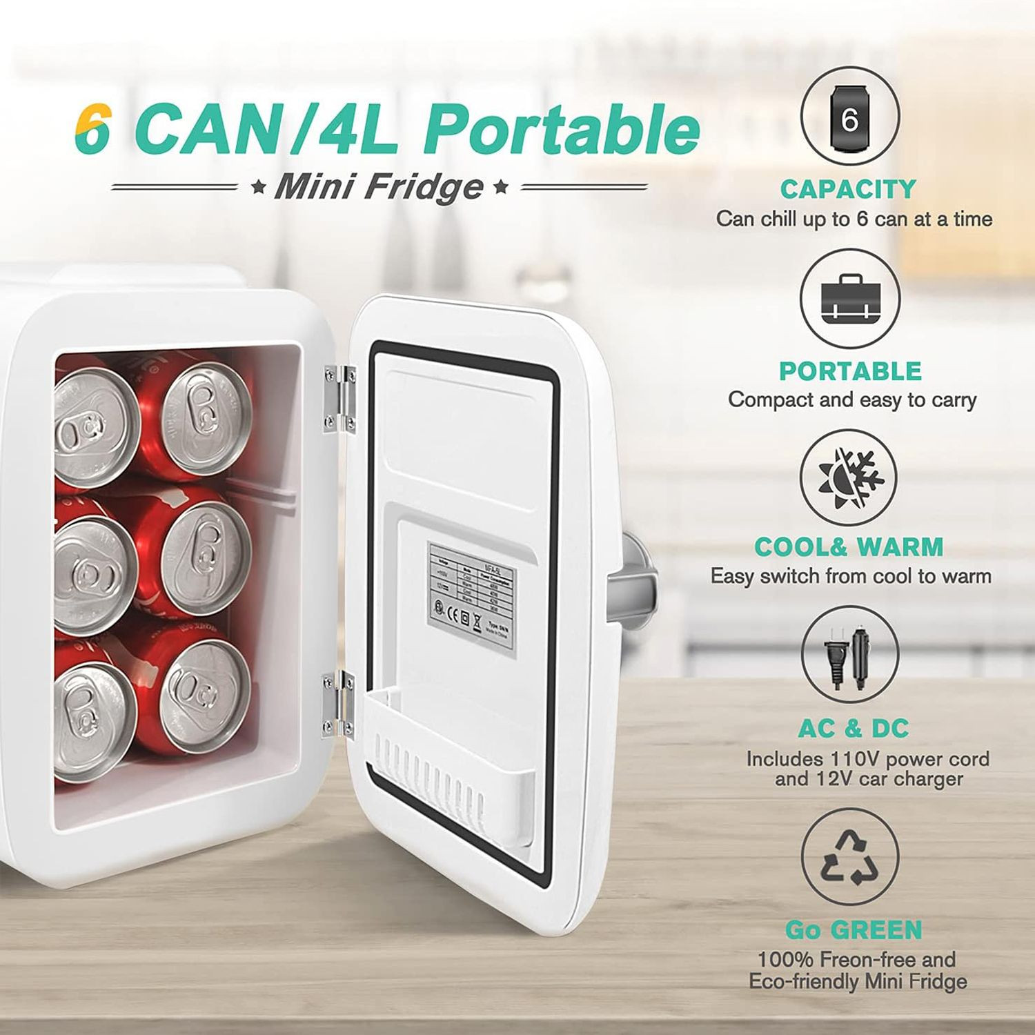 Buy 4l Mini Fridge Car Fridges Compact Fridge For Home Car from Ningbo ...