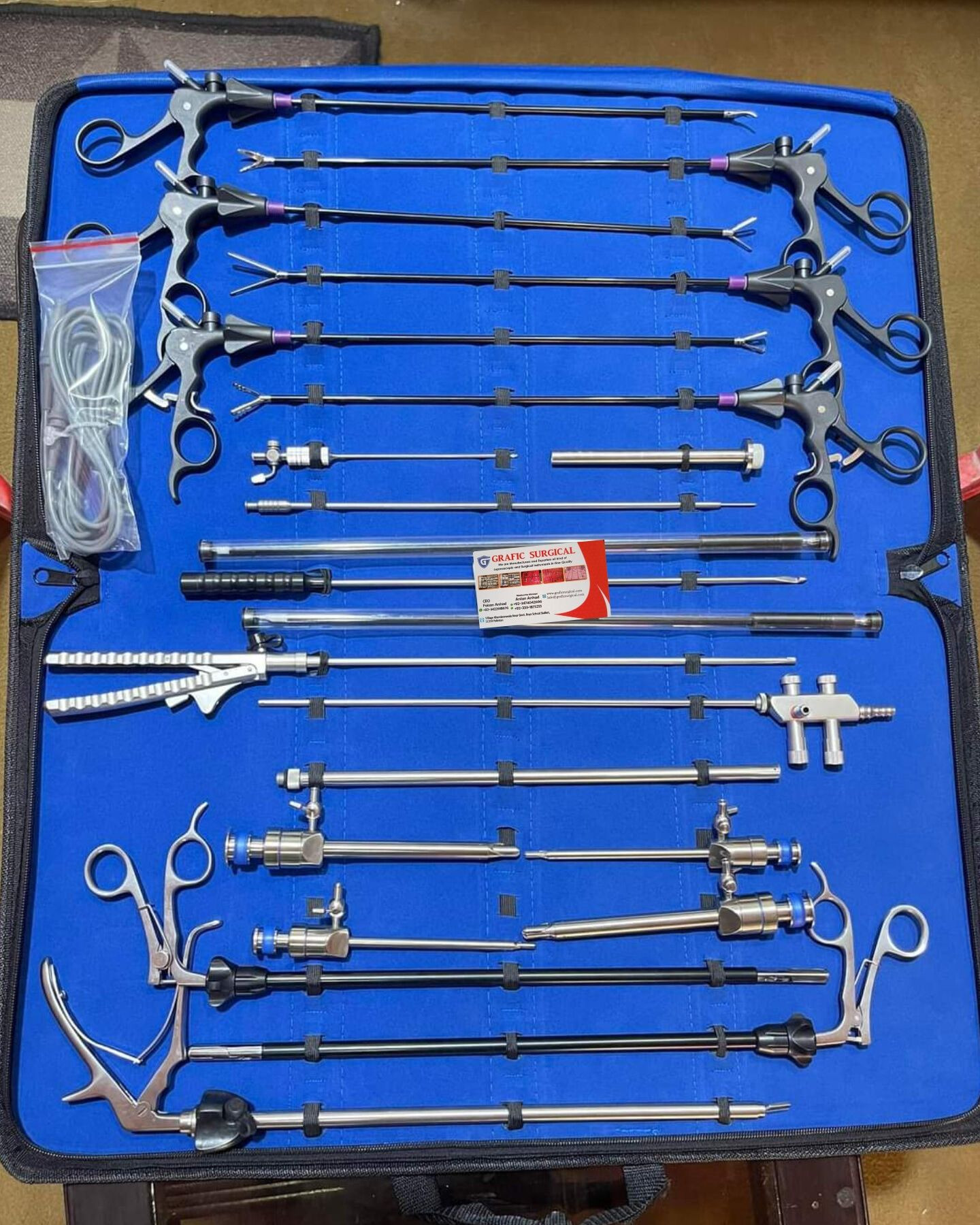 Buy Laparoscopy Hand Instruments Kits Surgical Instruments from Grafic ...
