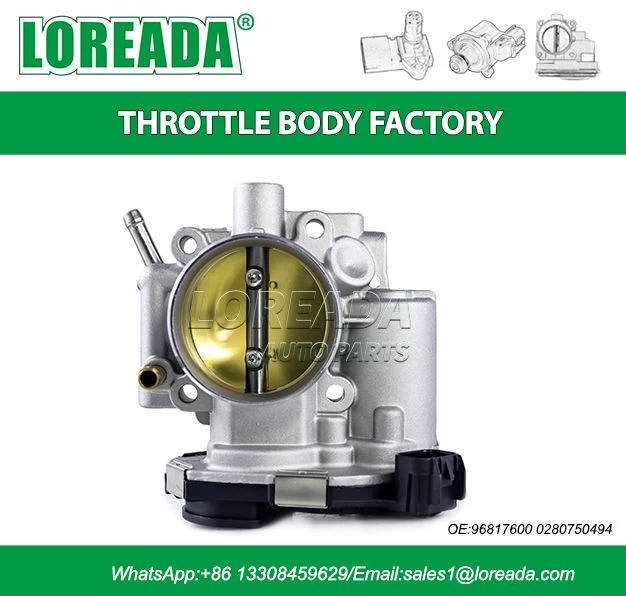 Buy Loreada 96817600 0280750494 New Car Electronic Throttle Body ...