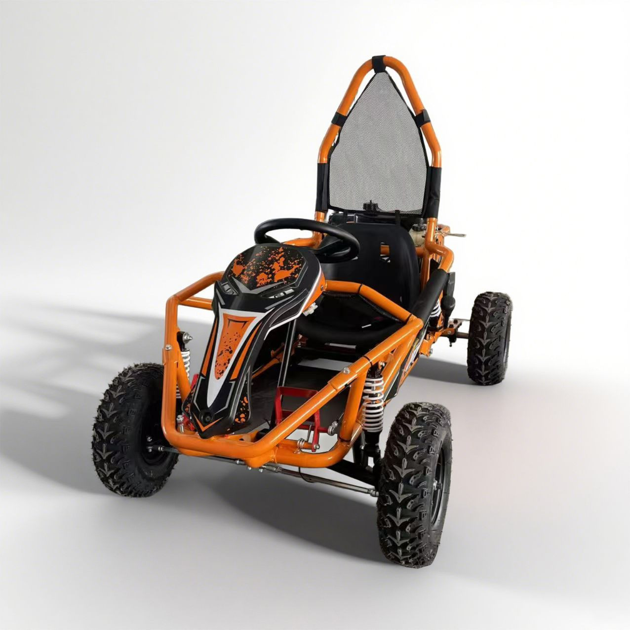 Buy Swicoo Go Kart 500w 48v Electric Single Sear Go Karts Off Road ...