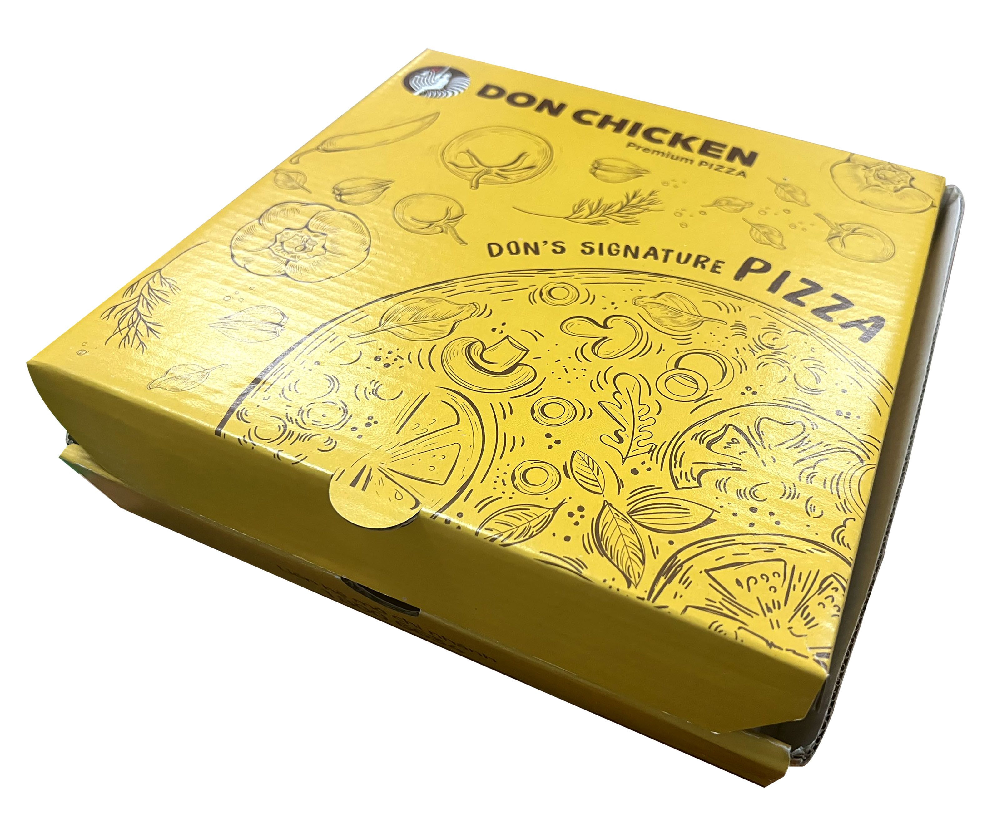 Buy Custom Food Grade Corrugated Cardboard Pizza Boxes 12 14 16 Inch ...