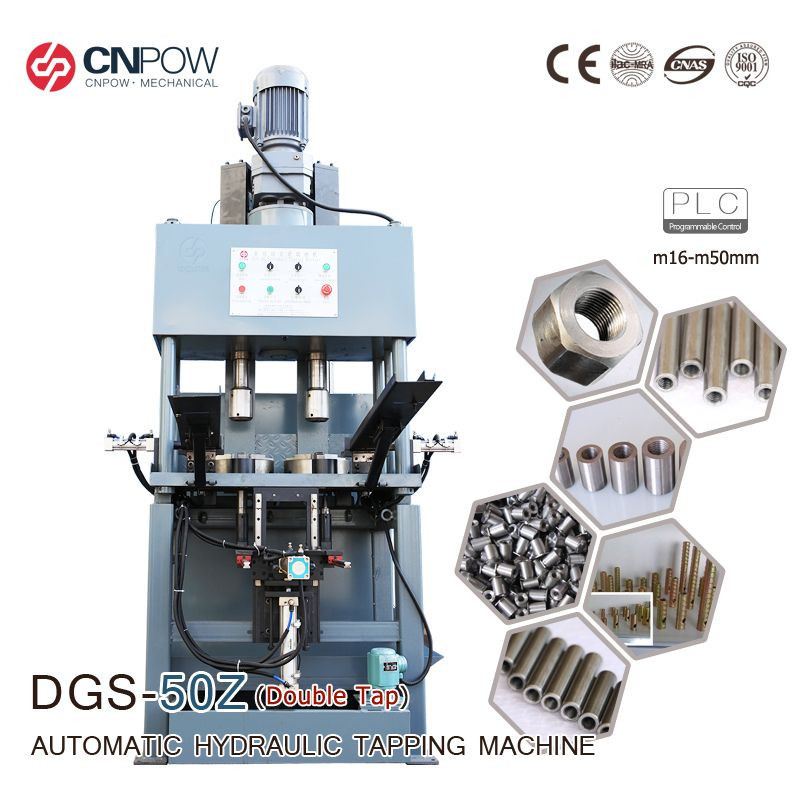 Buy Dgs-50z M8mm-m50mm Fully Automaitc Hydraulic Tapping Machine For ...