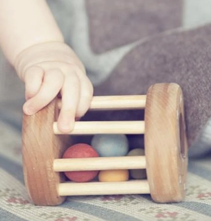Buy Wooden Drum Rattle from The Kiddo Plus, India | Tradewheel.com