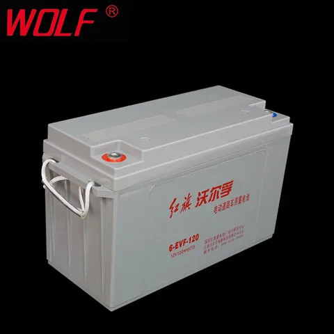 Buy 12v 120ah Rechargeable Maintenance Free Deep-cycle Electric Car ...
