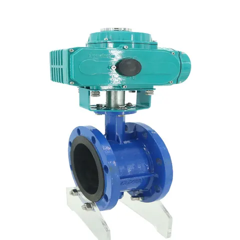 Buy 15mpa Anti-corrosion Butterfly Valve Cf8 Aluminum Connection 220v ...