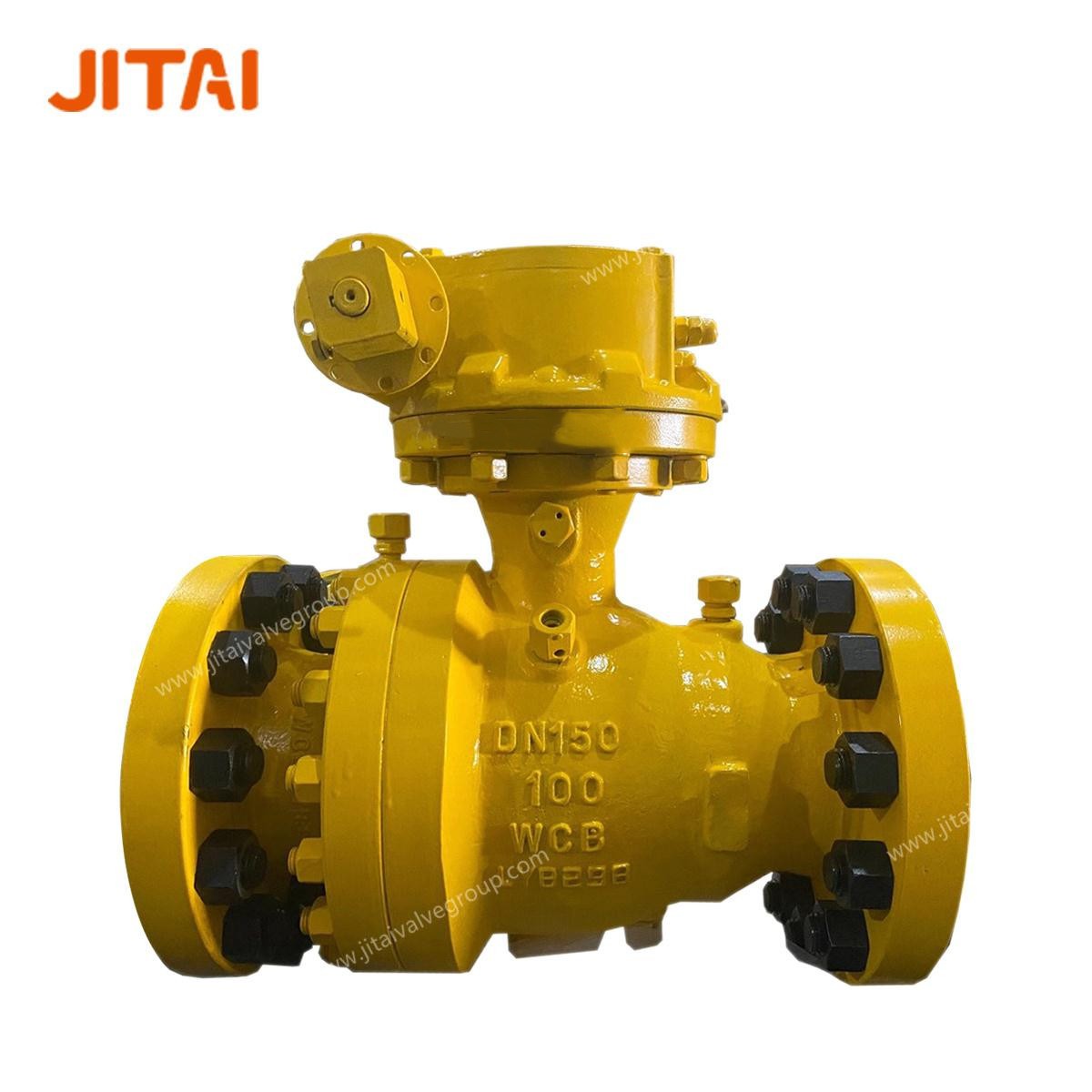 Buy 16 Inch Gearbox Api 608 Block And Bleed Ball Valve For Local ...