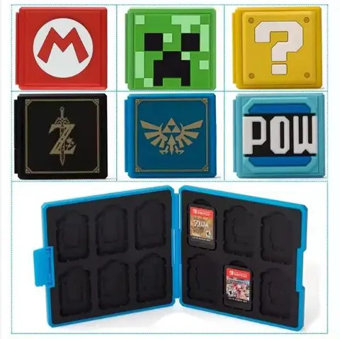 Buy 24 In 1 Game Card Storage Case For Nintendo Switch Portable Folding ...