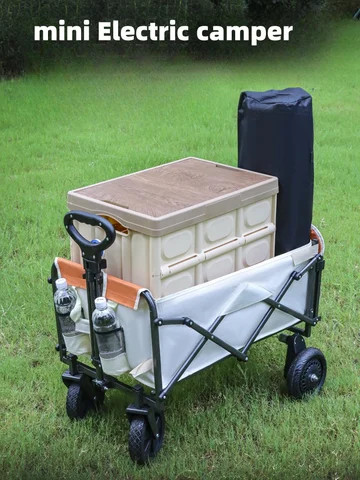 Buy 3-4 Person Camper Trailer Foldable Bluetooth Remote Control Camper ...