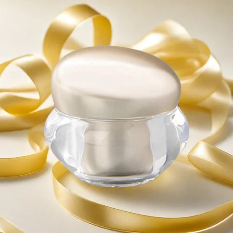 Buy 30g Custom Color Logo Round Cream Jar Plastic Inner Cream ...