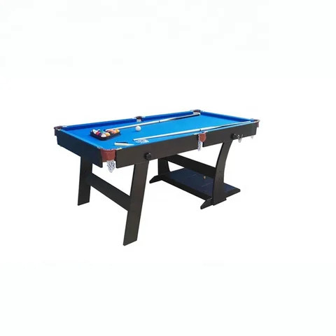 Buy 6 Feet Pool Table Folding Legs Billiard Pool Tables For Storage ...