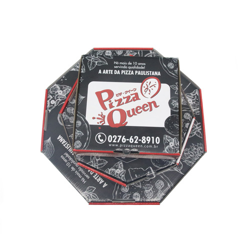 Buy 8 Inch Pizza Box Maker Packaging Die Cutting Delivery 9 Inch 13 ...