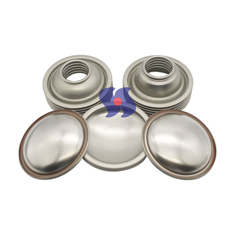 Buy Aerosol Can Top And Bottom, Aerosol Can Cone And Dome Tinplate ...