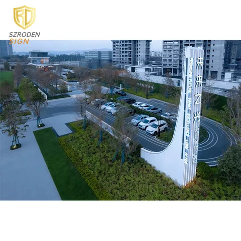 Buy Campus Hospital Roadside Car Led Directional Message Totem ...
