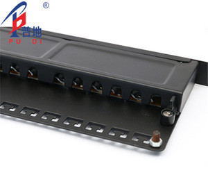 Buy Cat 5e 0.5u Height Patch Panel Utp 24 Ports from Ningbo Puneng ...