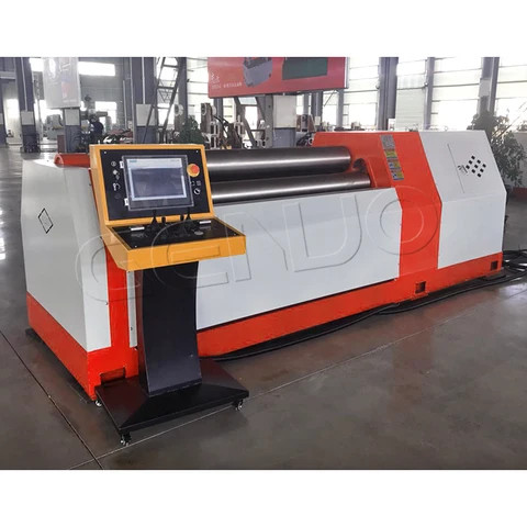 Buy Cnc 4 Roller Steel Bending Rolling Machine For Stainless Steel Pipe ...