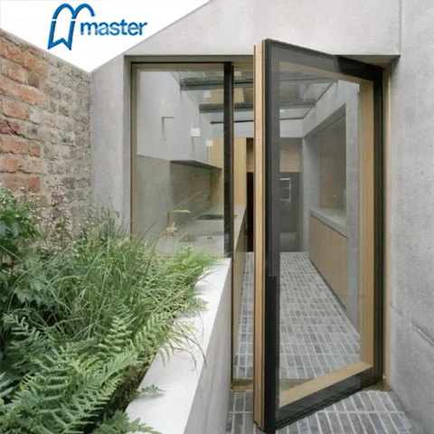 Buy Commercial Modern Aluminum Glass Exterior Storefront Main Entry ...