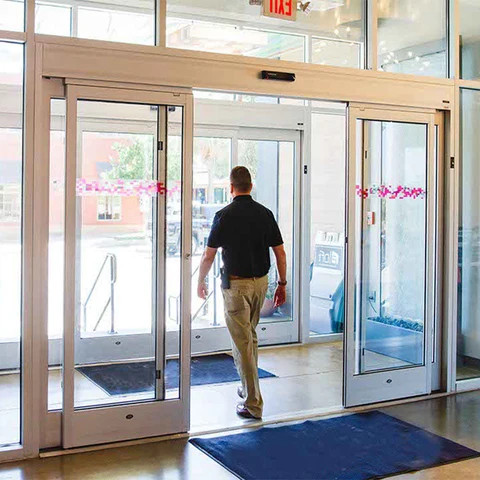 Buy Commercial Store Supermarket Shop Electric Automatic Aluminium ...