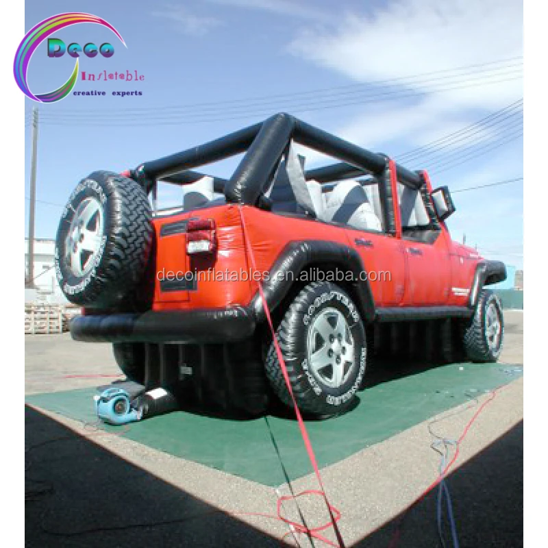Buy Cool Ideas Inflatable Jeep Car/inflatable Off-road Vehicle Model ...