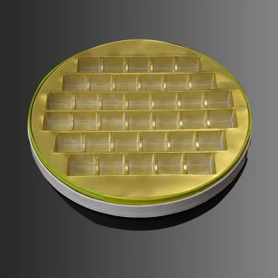 Buy Custom Chocolate Insert Tray Packaging Gift Round Box from Chung ...