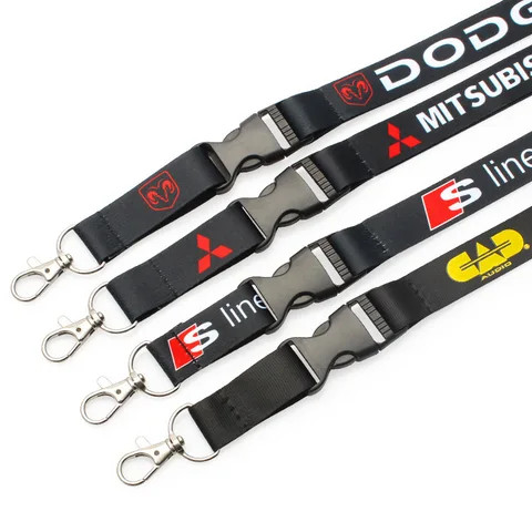 Buy Custom Solid Black Solid Colour Series Mobile Phone Lanyard ...