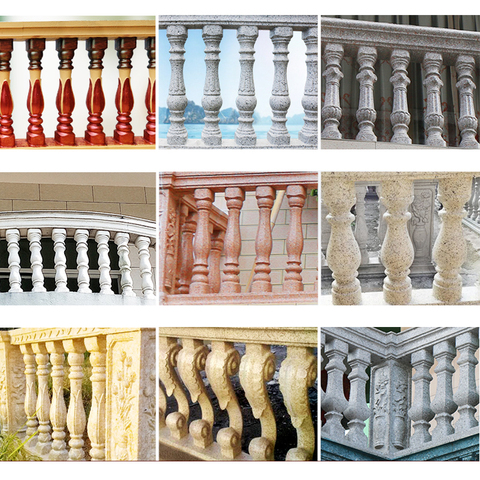 Buy Customized Roman Style Plastic Balcony Concrete Baluster Molds For ...