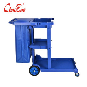 Buy D-11-1 Multipurpose Cleaning Cart Janitor Cart Room Service Cart ...