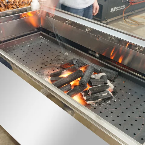 Buy Desk Style Barbecue Shop Barbecue Stove Net Charcoal Gas Roast ...