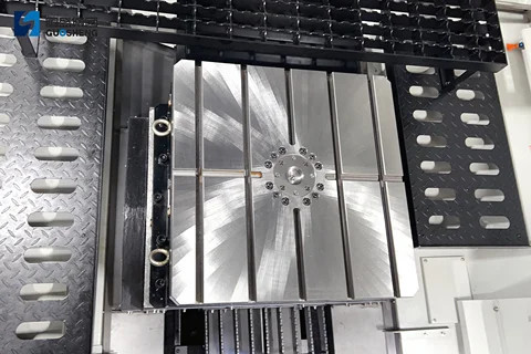 Buy Dhm63 4 Axis Horizontal Cnc Milling Machine Optional Fanuc 31i Machining Center Hmc from ...