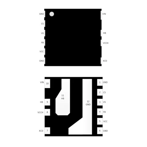 Buy Dk8718ad 180~ 200w Dk065g Dk5v100r10m 65w Asymmetric Half Bridge (ahb) Gan Ac-dc Converter ...