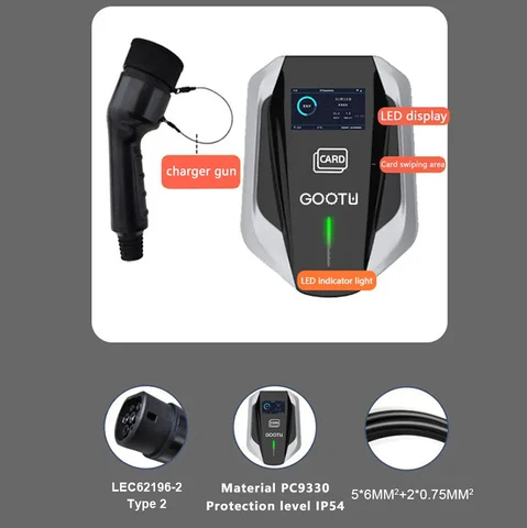 Buy Evse Ev Charger 11kw 380v 16a Type2 Ac Eu Standard Ocpp1.6 Wifi Or ...