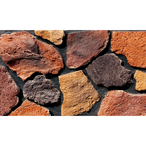 Buy Faux Black Lava Stone Wall Cladding For Gargening Volcanic Rock ...