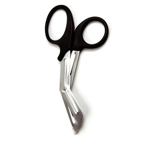 Buy First Aid Bandage Scissor Black Plastic Handle Medical Scissor ...