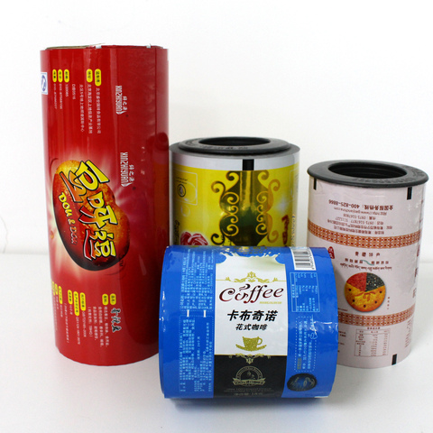Buy Food Packaging Plastic Roll Film Copperplate Printing Composite ...