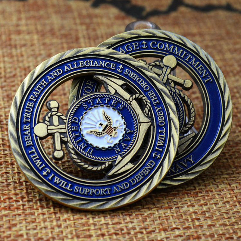 Buy Free Design Custom Logo Challenge Coins Cheap Metal Craft Military ...
