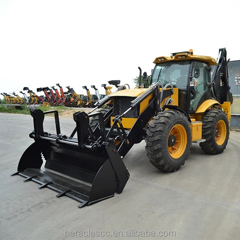 Buy Heracles Front Loader Backhoe Mini Small Compact Tractor ...