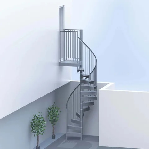 Buy High Quality Australian Standard Spiral Stairs Villa Use Galvanized ...