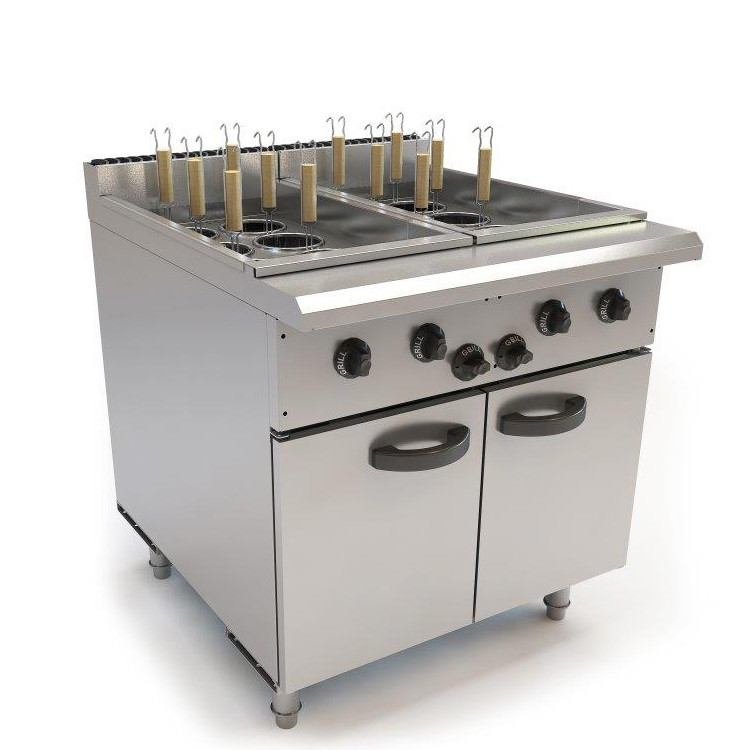 Buy Hospitality Industry Solutions Depth 900mm Gas Modular Cooking Line ...