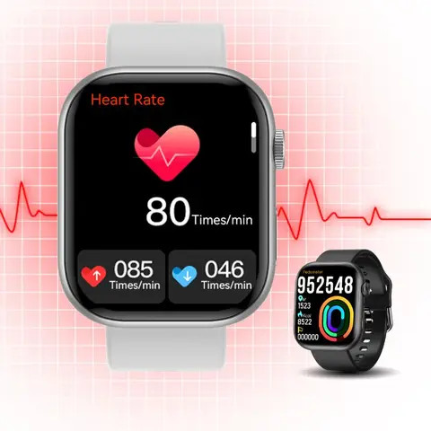 Buy Hot Smartwatches 2.01 Inch Big Screen Bt Calling Square Design ...